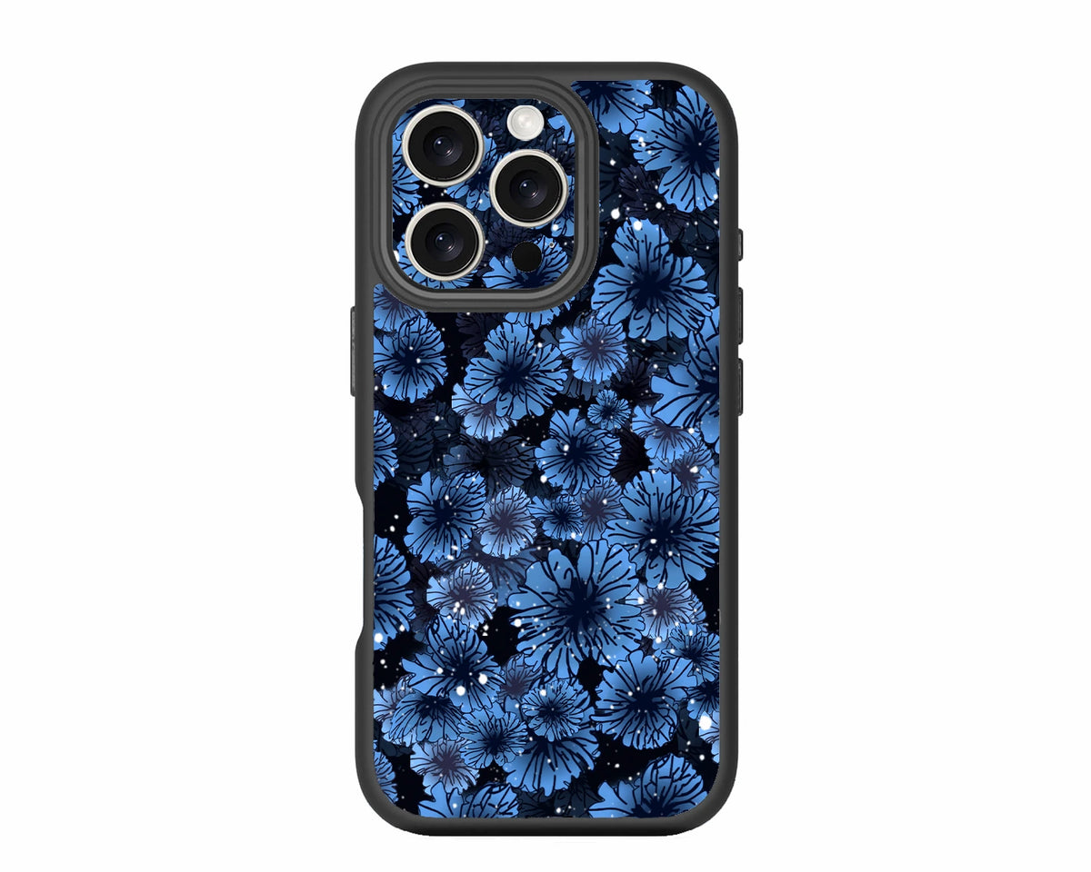 Midnight Serenity | Navy Daisy iPhone Case – Chili Case